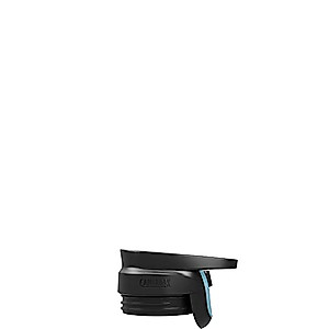 CamelBak Forge Flow Coffee & Travel Mug, Insulated Stainless Steel - Non-Slip Silicon Base - Easy One-Handed Operation - 12oz, Dusk Blue