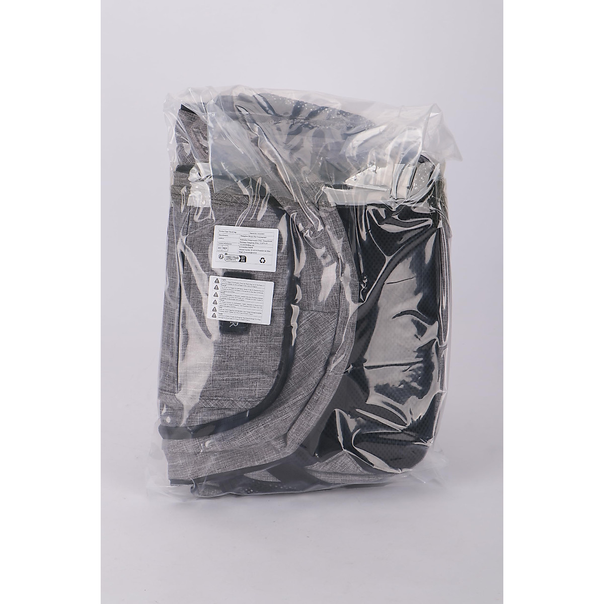 Lumesner Laptop Backpack for Men,Water Resistant Travel Laptop Backpack with USB Charging Port,Anti Theft College School Backpack Laptop Bag for Women Fits 15.6 Inch Computer and Notebook-Grey