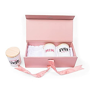 Candle Gift Set for Mom | Box of 3 Scented Candle Gifts | Christmas or Birthday Gifts for a Mom | Best Mom Ever Gifts | Unique Gift Ideas for Mothers Day | Arrive Beautifully Gift Boxed