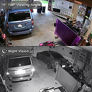 5MP PoE IP Dome Security Camera, 2.8mm Wide Angle, H.265 IP66 Waterproof Built-in Micphone/Audio, Compatible with Hik Vision NVR, Not PTZ Camera