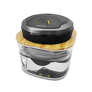 FitSand Bamboo Shaver Rinse Stand Compatible for Microtouch Titanium Head Shaver