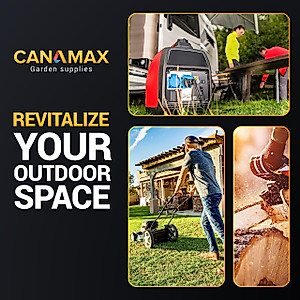 Canamax GX390 GX340 Air Filter Replacement Part - Pack of 4 - Compatible with Honda GX 340 GX 390 11HP 13HP Engine - Replaces 17210-ZE3-505 17210-ZE3-010 Air Filter