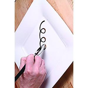 Mercer Culinary Precision Drawing Decorating Spoon Set, Large/Small, Stainless Steel