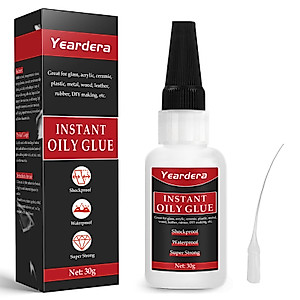 Welding High-Strength Oily Glue, 30g Instant Oily Glue - Super Glue, Sturdy High Strength Oily Glue for Long-Lasting Repairs on Electrical, Electronic, Metal, Plastic, Wood, Ceramics (1)