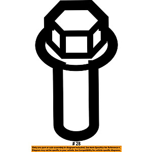 Genuine GM Bolt Part No. 11570136