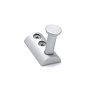 Richelieu Hardware BP700110 Contemporary Aluminum Hook, Aluminum