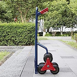 Stair Climbing Cart Portable Climbing Cart 440lb Largest Capacity Stair Climbing Hand Truck Heavy Duty Warehouse Appliance Cart