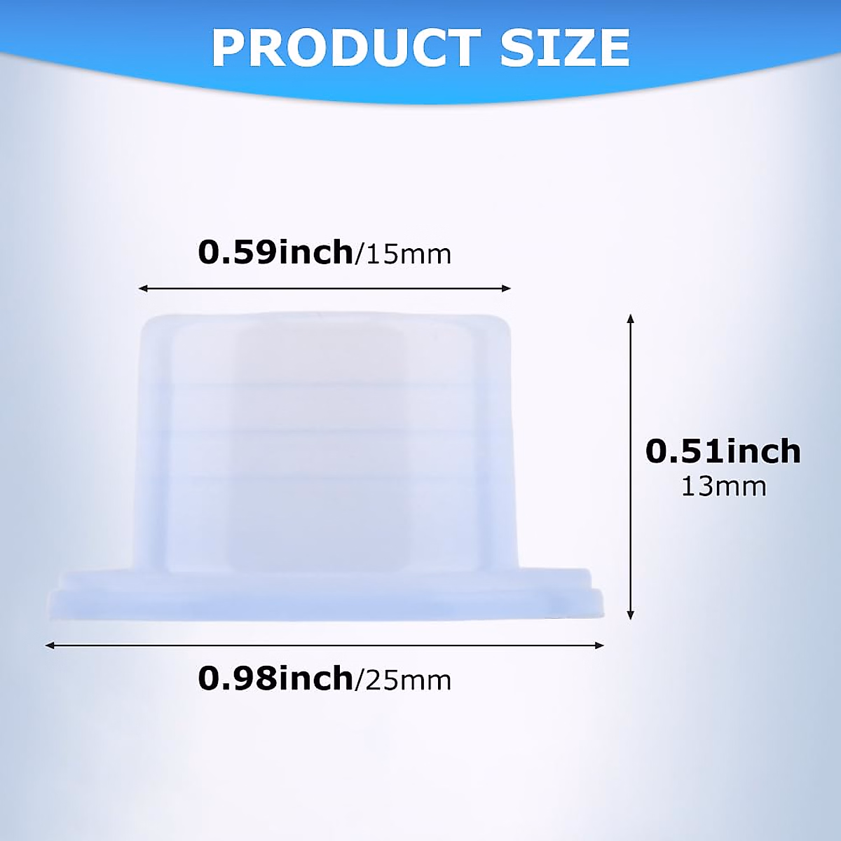 30pcs Faucet Leak-Proof Sealing Gasket, Triangle Valve Faucet Sealing Gasket Silicone Plug Leak Proof Bathroom, Faucet Washer Replaces for Garden Faucet Hose Water Pipe