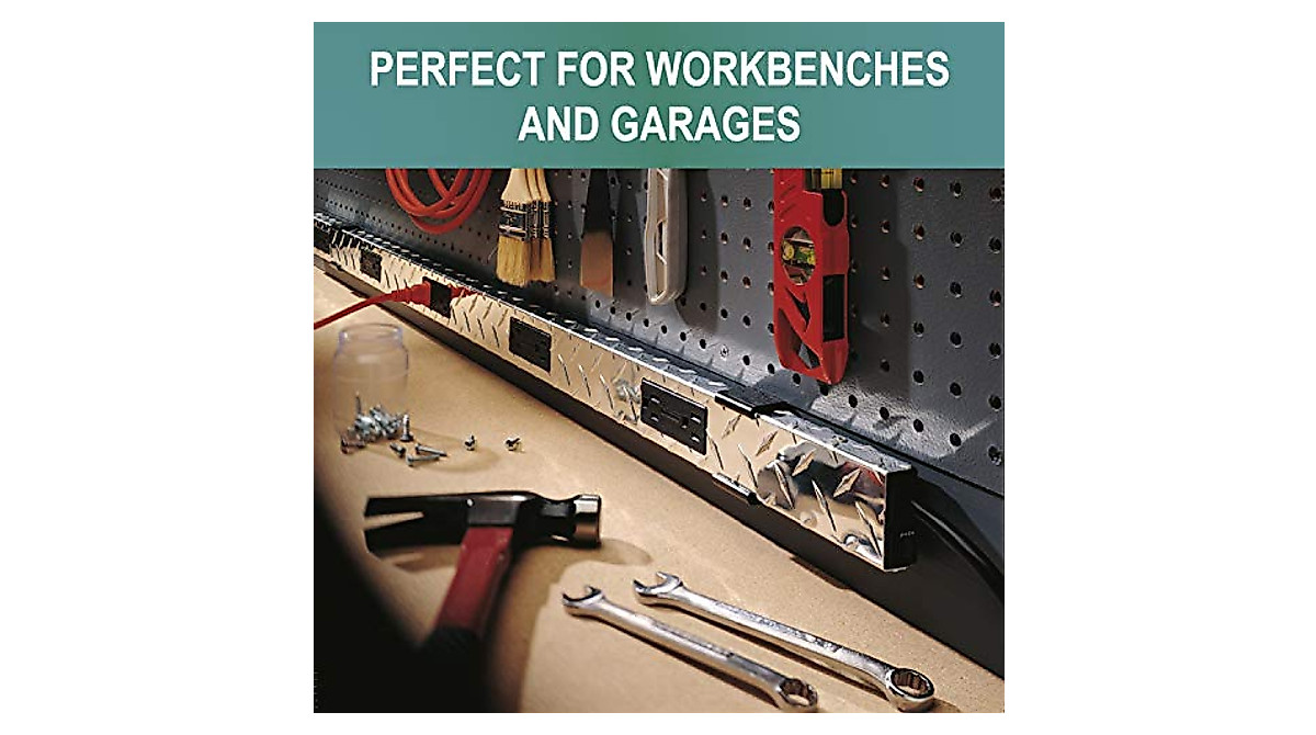 Wiremold Plugmold Tough 10-Outlet Power Strip – Durable Design