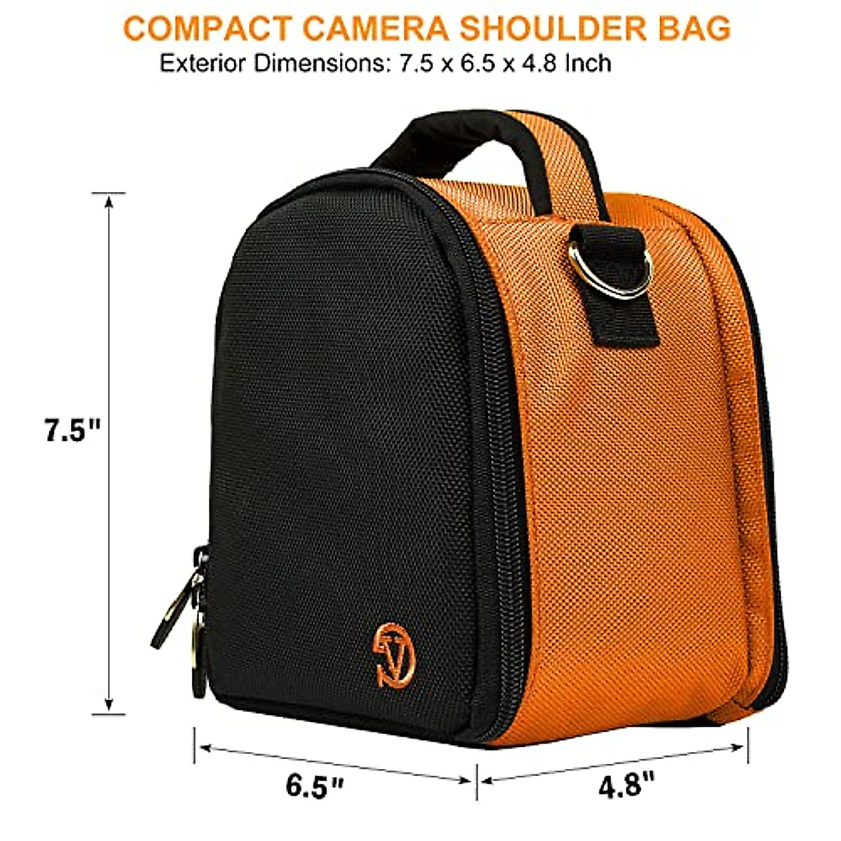 ROXIE Professional Point and Shoot Camera Case Bag for Canon PowerShot G9 G7 G5 G1 X Mark III ELPH 360 HS G9 G7 G5 G1 X Mark III ELPH 360 HS