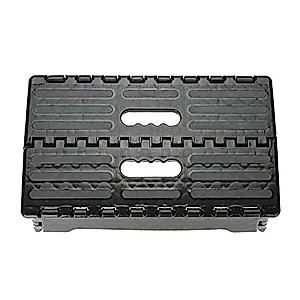 TOPINCN Folding Step Stool The Lightweight Step Stool is Sturdy Enough to Support Adults and Enough for Kids. Opens Easy with One Flip. Great for Kitchen, Bathroom, Bedroom, Kids