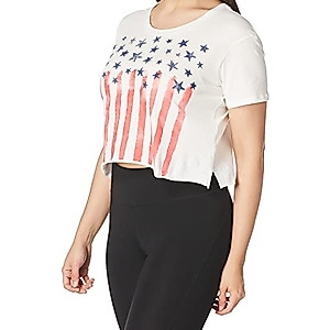 Billabong Womens Graphic Tee, Salt Crystal, Medium