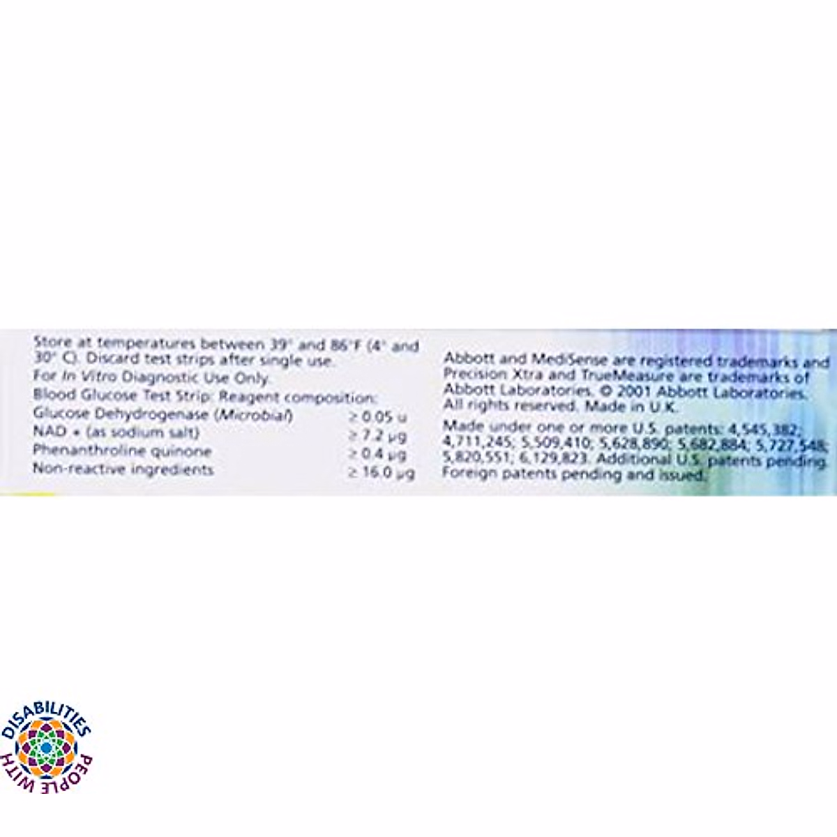 Precision Xtra Blood Glucose Test Strips, Unboxed, Sealed, 200 Test Strips (200 Test Strips Exp: 05/2018+)