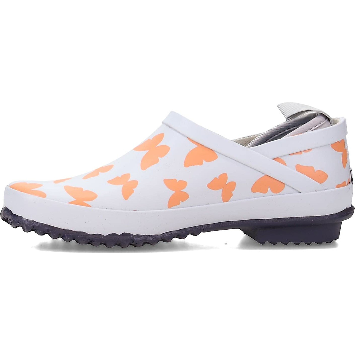 JBU by Jambu Women's Bumblebee Garden Ready Rain Shoe, Blue Butterfly Print, 7