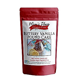 Gluten Free Buttery Vanilla Pound Cake Mix