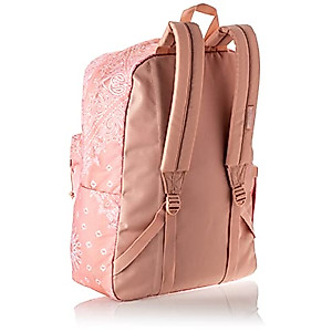 JanSport SuperBreak Backpack - School, Travel, or Work Bookbag with Water Bottle Pocket, Cowboy Kerchief Misty Rose