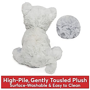 GUND Cozys Collection Kitty Cat Plush Soft Stuffed Animal for Ages 1 and Up, Blue, 10"