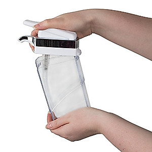 Casabella Sink Sider Duo with Sponge - White & Chrome Plating