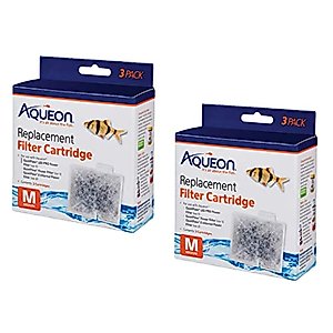 Aqueon Cartridge 10000948 [Set of 2] Size: Medium / 3 Pack