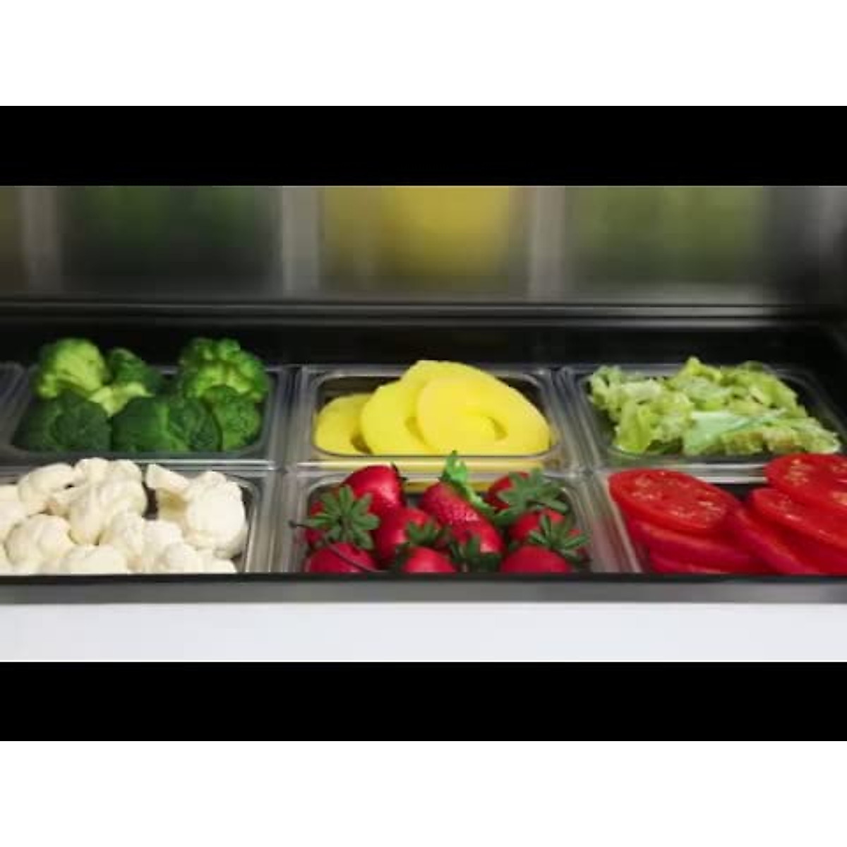 True TSSU-72-30MB-ST Sandwich/Salad Prep Table - Three Door, 72"W