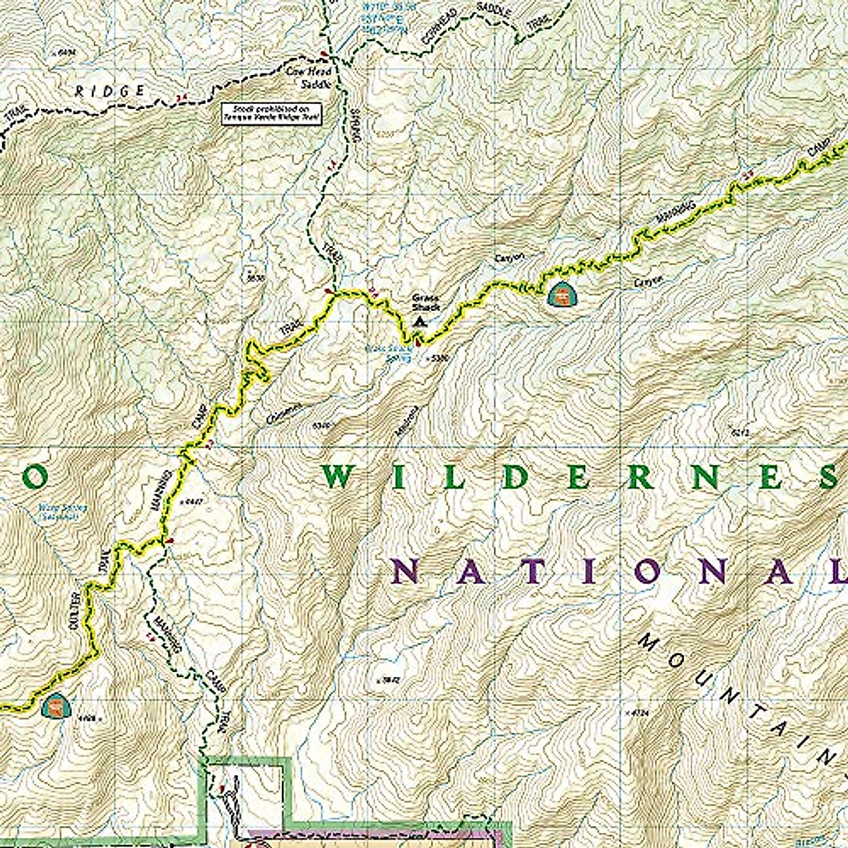 Saguaro National Park Map (National Geographic Trails Illustrated Map, 237)