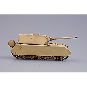 Easy Model German Army Maus War Used Camouflage Military Vehicle Kit