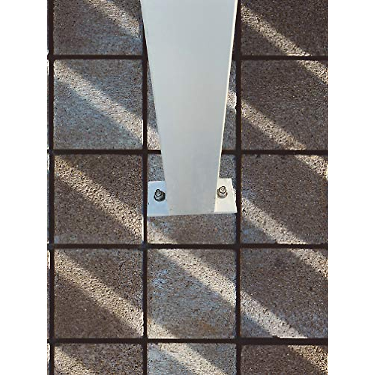 Four Seasons Outdoor Living Solutions Optima Series 22X12ft High-Grade Aluminum Attached Solid Outdoor Patio Cover Awning, 3 Posts, 20 Lb. Snow Load, White