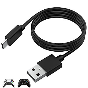 Toxaoii PS5 USB Type C Charging Cable Cord Wire Compatible with Xbox Series X Core, Playstation 5 PS5 Dual Sense Controllers (6.5FT)
