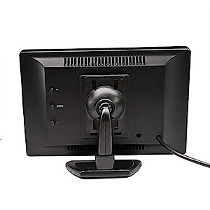Backup Camera Monitor,RAAYOO S5-001 5 inch High Definition TFT LCD Monitor Display Screen for Car Rear View Camera with 2 Optional Bracket,2 Way Video Input,12V/24V(5 inch-01)