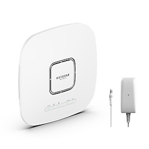 NETGEAR Cloud Managed Wireless Access Point (WAX625PA) - WiFi 6 Dual-Band AX5400 Speed | Up to 328 Client Devices | 802.11ax | Insight Remote Management | PoE+ Powered or Included AC Adapter