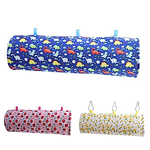 Pet Supplies Hamster Hammock Keep Warm Hanging Bed Pet Tube Toy Rat Tunnel Bed Small Animal Cage for Golden Bear Rat Hamster Hammock Large