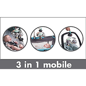 Tiny Love Take Along Mobile Magical Tales, Black/White 1 Count (Pack of 1)