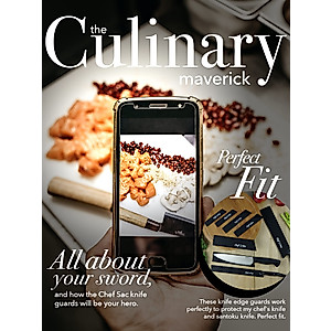 Chef Sac Chef Knife Roll Bag Case with 8-Pack Knife Guards Included