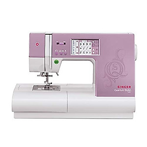 SINGER | 9985 Sewing & Quilting Machine With Accessory Kit - 960 Stitches - Drop-In Bobbin System, & Built-In Needle Threader 24 pounds