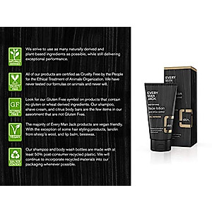 Every Man Jack Mattifying Face Lotion, Oil Defense, Fragrance Free, 2.5-ounce