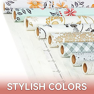 RAY STAR Shelf Liner, Non Adhesive Silver Floral Cabinet Liner for Pantry Drawer, Strong Grip Non Slip Waterproof, Shelf Liners for Kitchen Cabinets Organization 12 Inch x 10 FT (2 Rolls)