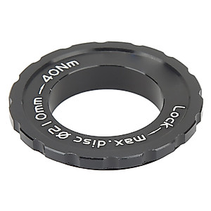 BuyWeek 160mm Bike Disc Brake Rotor, Central Lock Disc Brake Rotor Hollow Design Mountain Bike Disc Brake Rotor Accessories