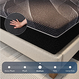 CH CHARME HOUSE Bamboo-Charcoal King Memory Foam Mattress 10 Inch, Liquid Gel Mattress for Cool Sleep and Relieve Pressure, Bed in a Box, Made in USA, 76”x80”x10”, Black