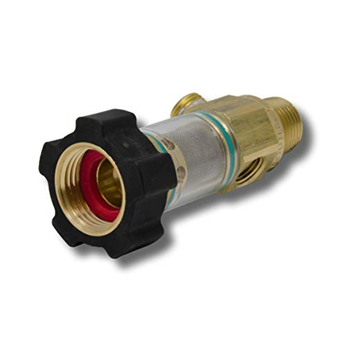 General Pump 100651 DuraView Inlet Filter Integrated Garden Hose Nut, 8.0 GPM, 150 Maximum psi