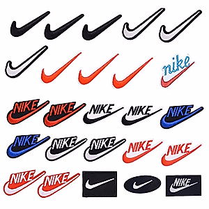 25PCS Embroidered Patches, Sew on/Iron on Patch Applique for Clothing, Assorted Styles Appliques for Hoodies, Blouses, Jeans, Shirts, Backpacks, Bags, Caps, Shoes, DIY Accessories