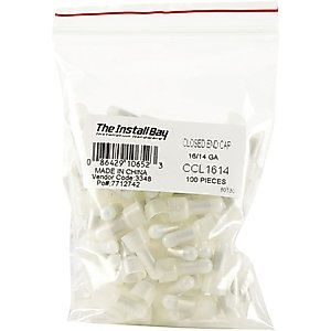 INSTALL BAY Crimp Caps (Long neck 16 14 gauge CCL1614 CCL1614 86429106523