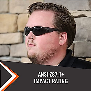 Malta Dynamics 12 or 24 Pack Clear or Tinted Safety Glasses OSHA/ANSI Approved Protective Eyewear for Men & Women