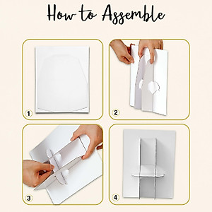 60th Birthday Party Table Sign with Paper Holder, Rose Gold Birthday Standing Sign for Table Decoration, Happy Birthday Table Decor for Women, Anniversary Celebration Favor Supplies(1 Set of), A11