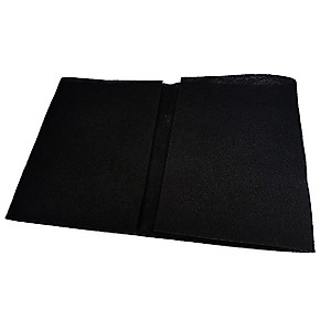 Amazinpure 16x48 in Cut to Fit Carbon Pad Pre Filter for Honeywell HPA100, HPA200, HPA300 Series Consoles & Winix 5500 Range Hoods & Pet Cat Litter Boxes