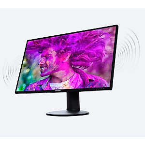 ViewSonic 27" W, IPS, Wqhd 2560 X 1440, 5ms Response Time, 50m:1, 178 Degrees, Wall Mount Vesa 100x100mm, Ac 100-240v, 3 Yrs