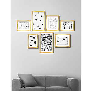 Annecy 11x14 Picture Frames (1 Pack, Gold), Simple Designed Photo Frame, For Pictures 11x14 for Wall Mounting, Classic Simple Home Office Decor