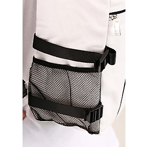 Fun Costumes Adult NASA Backpack Standard White