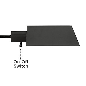 Regency Hill Jenson Traditional Adjustable Pharmacy Floor Lamp Standing Base Swing Arm 54" Tall Dark Bronze Metal Bright Downward Light for Living Room Reading House Bedroom