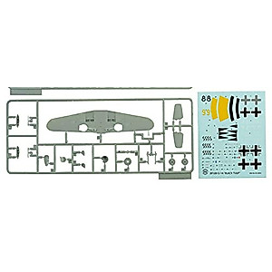 Premium Hobbies Bf 109 G-14 Black Tulip 1:72 Plastic Model Airplane Kit 127V