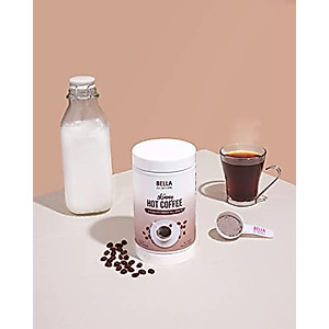 Bella All Natural Skinny Hot Coffee - Good Taste - 500 Grams